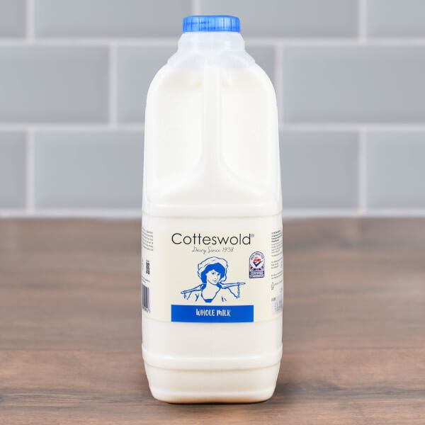 Whole Milk Carton 2 Litre - W Coleman & Son